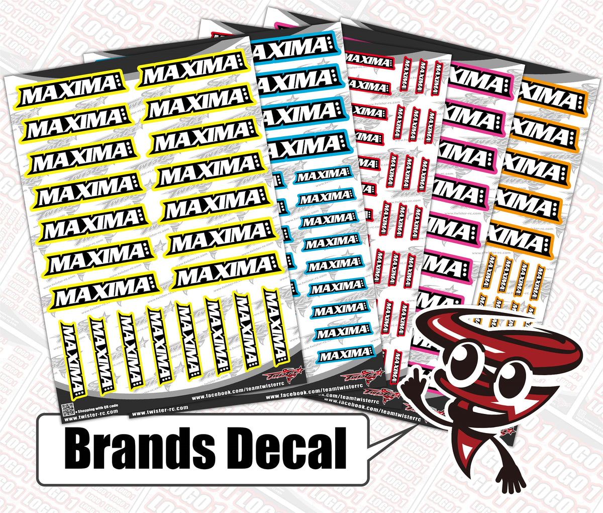 MAXIMA Brands Decal – Twister RC