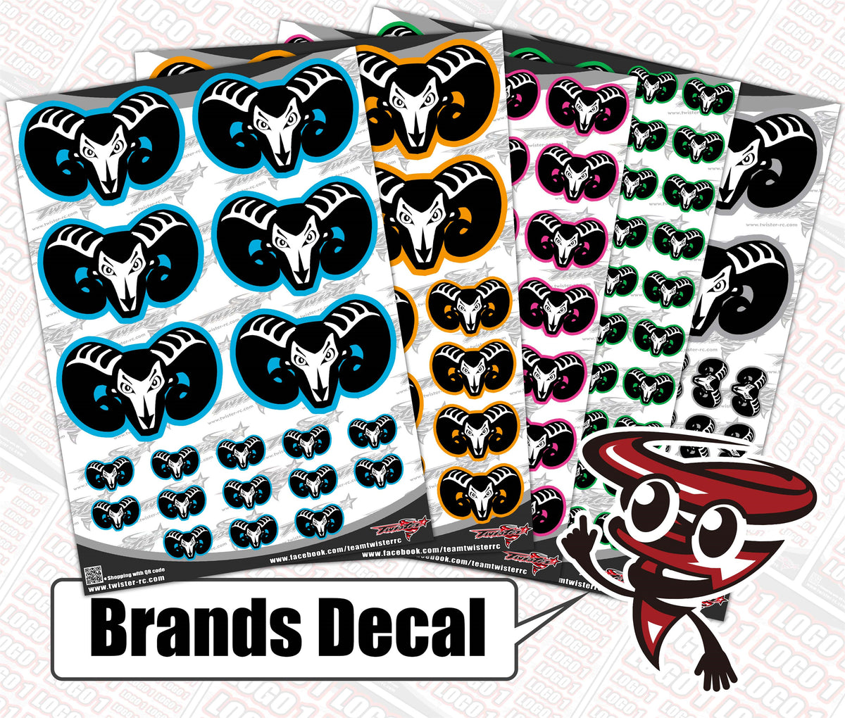 SHEPHERD Brands Decal (S17) – Twister RC