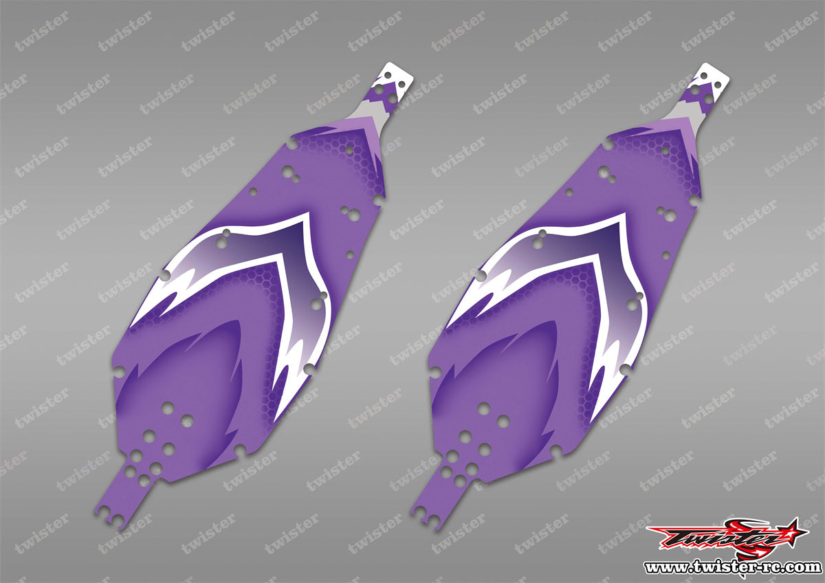 TR-B7CP-MA5 Team Associated RC10 B7 Chassis Protector Metallic/Optical ...