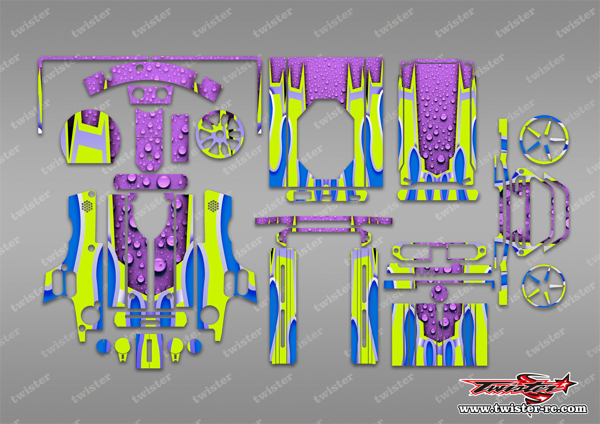 TR-NB4PRO-MA10 Noble NB4 Pro/NB4 Pro+ Metallic/Optical White Pattern R ...