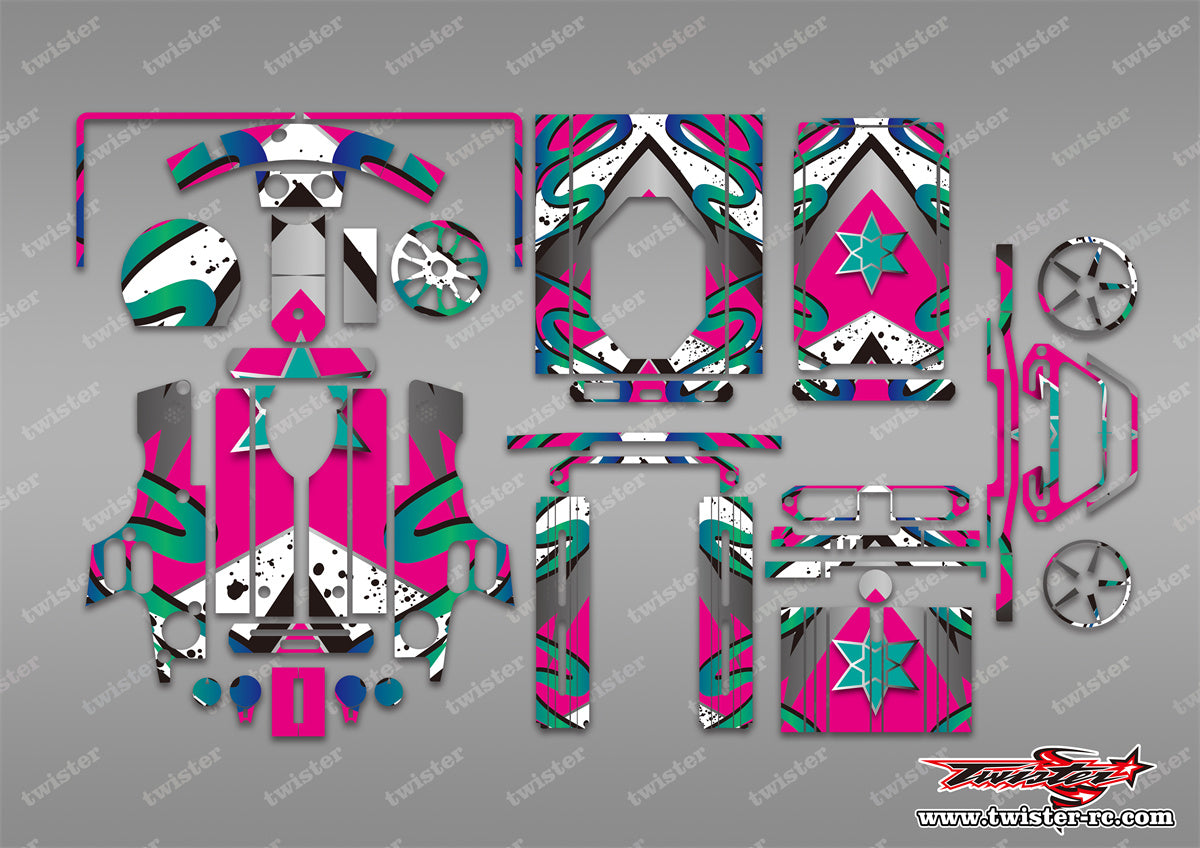 TR-NB4PRO-MA16 Noble NB4 Pro/NB4 Pro+ Metallic/Optical White Pattern R ...