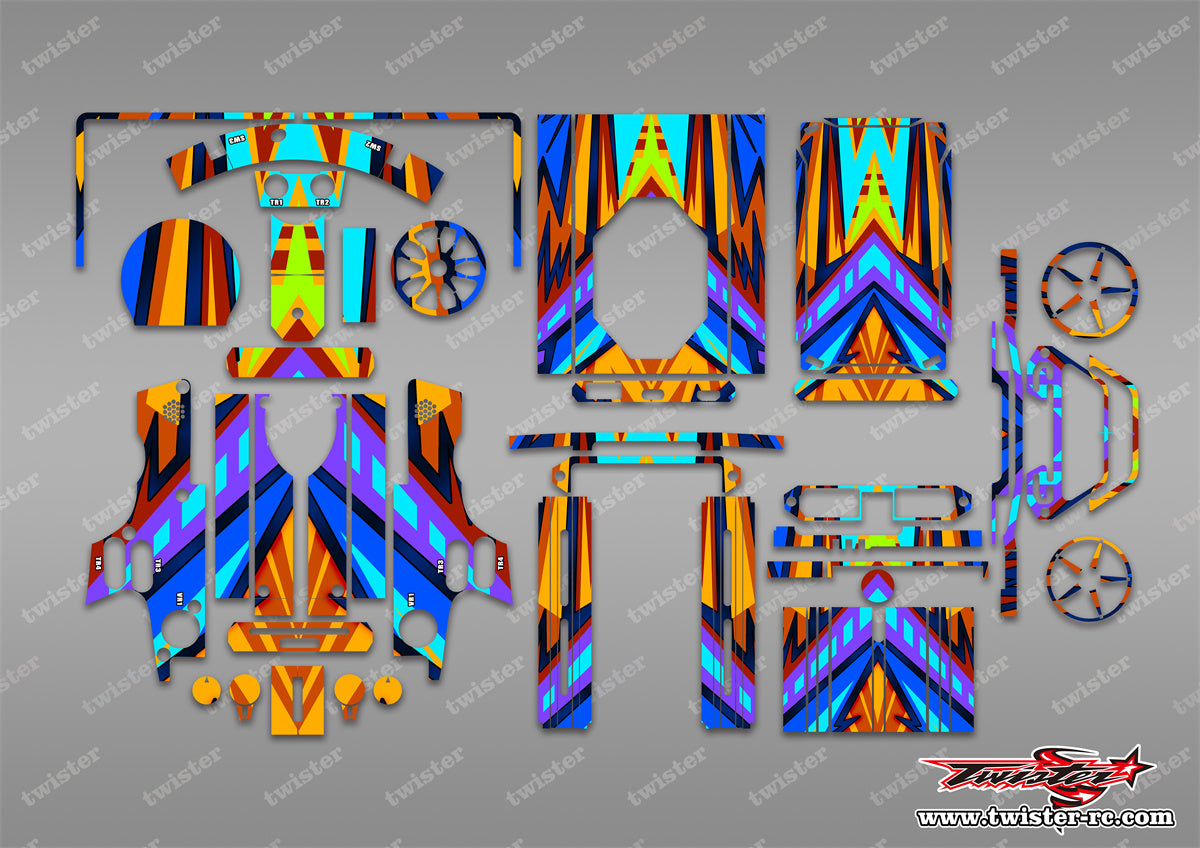 TR-NB4PRO-MA19 Noble NB4 Pro/NB4 Pro+ Metallic/Optical White Pattern R ...