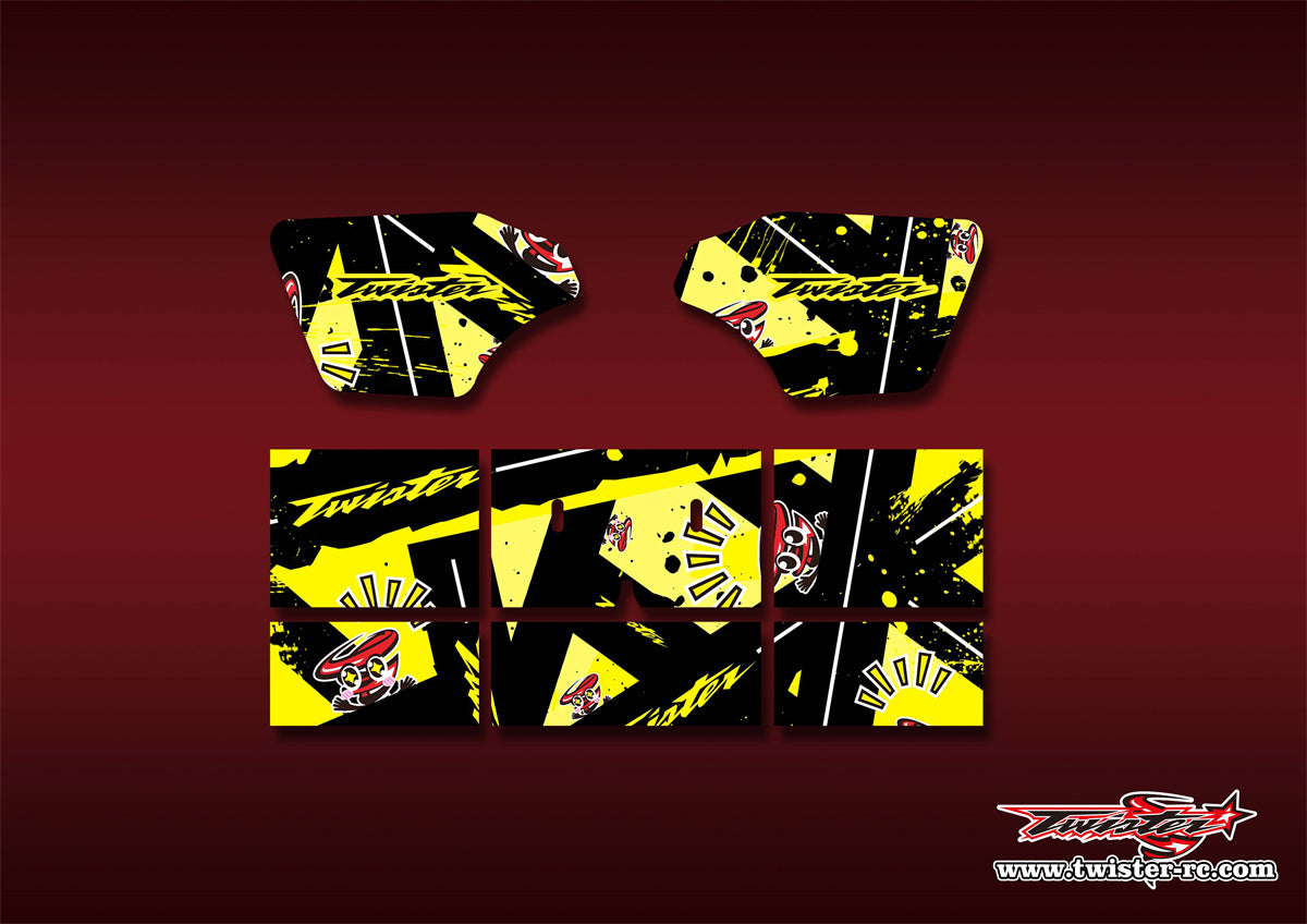 TR-M8W-MT5 Mugen MBX8 Wing Pattern Wrap ( Type MT5 ) – Twister RC