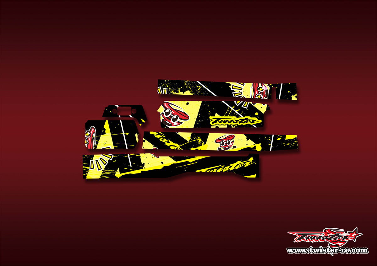 TR-MBX8R-MT5 Mugen MBX8R Radio Box Pattern Wrap ( Type MT5 ) – Twister RC