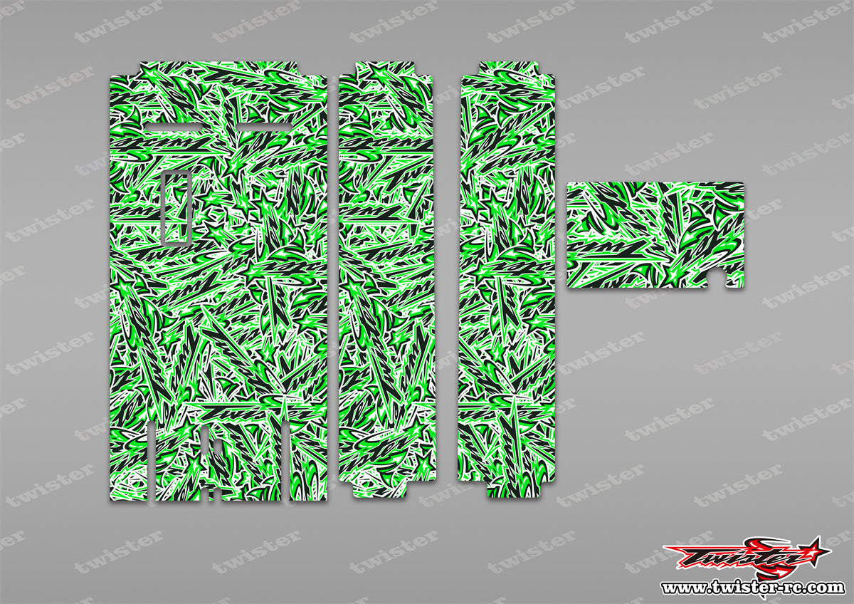 TR-MO-MT3 Mugen on Road Starter Box Optical White Pattern Wrap ( Type ...