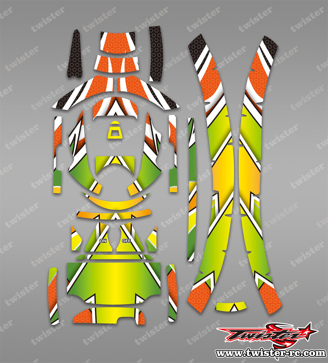 TR-SMA-MA15 Smartcom Headset Metallic/Optical White Pattern Wrap ( Typ ...